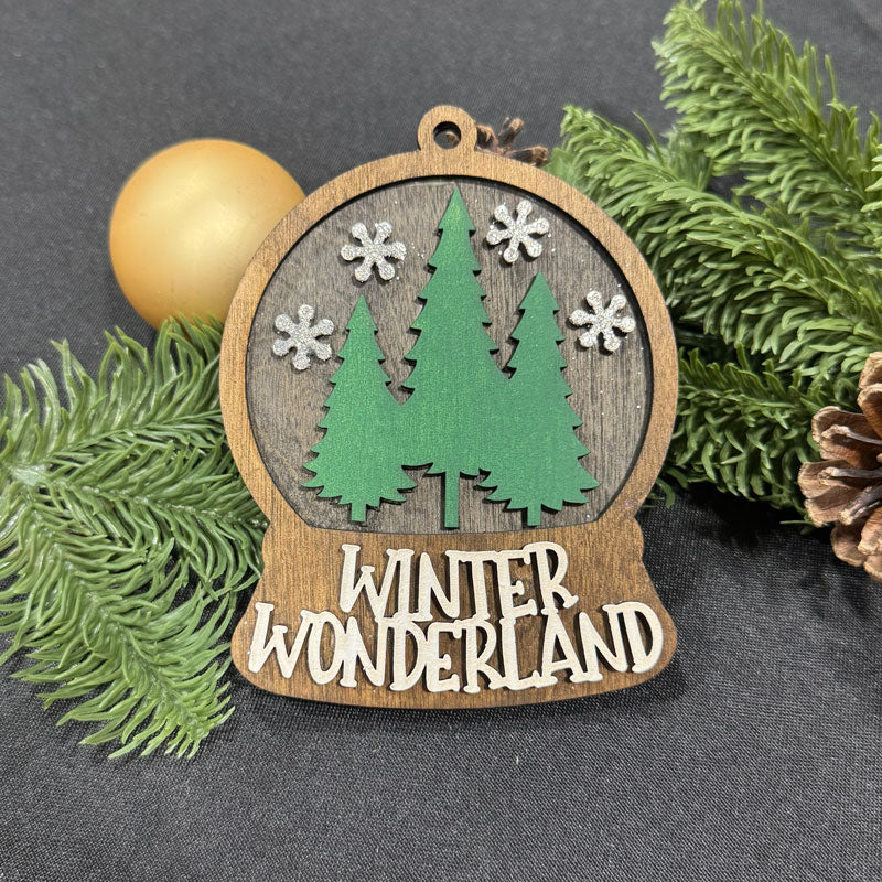 Ornament - Winter Wonderland Snowglobe – The DIY District